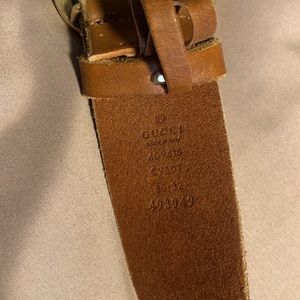 Gucci | Accessories | Gucci Belt Cupid Toscana Cuir Belt Size 8 | Poshmark